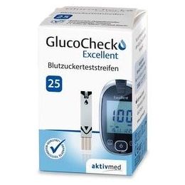 GlucoCheck Excellent Teststreifen 25 St