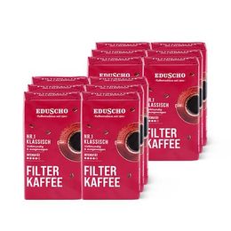 Tchibo Eduscho Filterkaffee Nr.1 Klassisch - 12x 500g Gemahlen