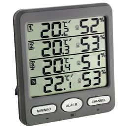 Tfa Dostmann Raumthermometer digitales Thermometer-Hygrometer Klima-Monitor TFA 30.3054
