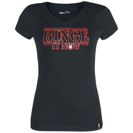 EMP Stage Collection Schwarzes T-Shirt mit Print T-Shirt schwarz in M