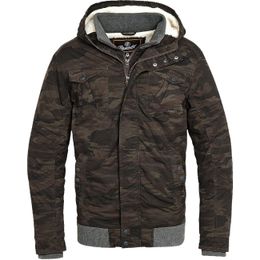 Brandit Parkmont Jacket Winterjacke camouflage in L