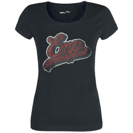 EMP Stage Collection T-Shirt mit Vintage EMP- Logo T-Shirt schwarz in L