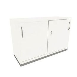 FM Schiebetürenschrank Sidney, 4260429765652 weiß 1 Fachboden 120,0 x 44,2 x 78,1 cm