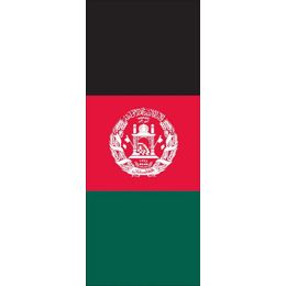 flaggenmeer Flagge Flagge Afghanistan 110 g/m² Hochformat