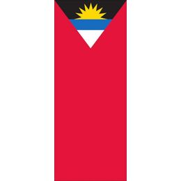 flaggenmeer Flagge Flagge Antigua und Barbuda 110 g/m² Hochformat