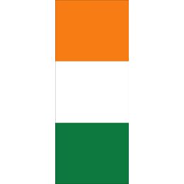 flaggenmeer Flagge Flagge Elfenbeinküste 110 g/m² Hochformat