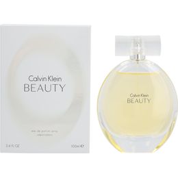 Eau de Parfum Calvin Klein "Beauty" Parfüms Gr. 100 ml, farblos (transparent) Damen Eau de Parfum