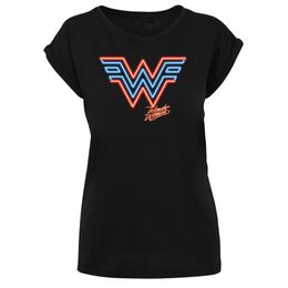 F4NT4STIC T-Shirt 'DC Comics Wonder Woman 84' Damen Gr&ouml;&szlig;e L blau / orange / knallrot / schwarz