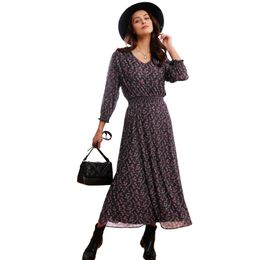 Jerseykleid Inspirationen "Jersey-Kleid" Gr. 48, Normalgrößen, rosa (schwarz, altrosa, bedruckt) Damen Kleider Freizeitkleider