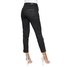 5-Pocket-Jeans CREATION L PREMIUM Gr. 18, Kurzgrößen, schwarz Damen Jeans 5-Pocket-Jeans