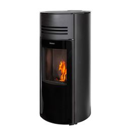ADURO Pelletofen 'P1' Stahl/Glas 8 kW