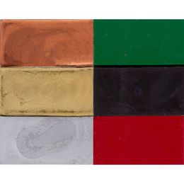 buttinette Encaustic-Farben, Metallic, 6 Stück