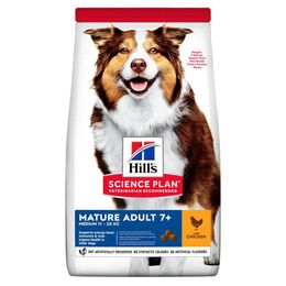 Hill's Hill's Science Plan Hund Medium Mature Adult 7+ Huhn 14kg