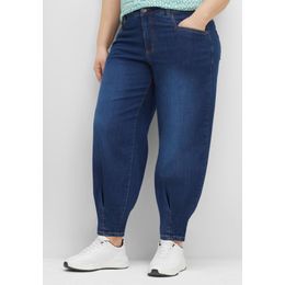 sheego Große Größen: Mom-Jeans OLIVIA in Five-Pocket-Form, blue Denim, Gr.50