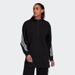 adidas Sportswear Große Größen: Kapuzensweatshirt, schwarz, Gr.XXL