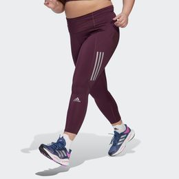 adidas Performance Große Größen: Lauftights, marone, Gr.48/50