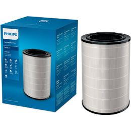 Philips NanoProtect Filter FY4440/30, Zubehör für Philips Luftreiniger der Series 4000(i), Kombifilter, schwarz|weiß