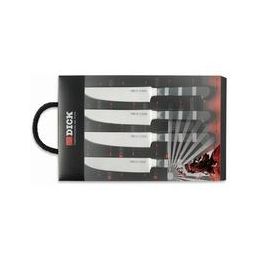 DICK Serie 1905 Steakmesser-Set schwarz/silber, 4-teilig