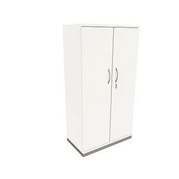 FM Aktenschrank Sidney, 4260429763535 weiß 3 Fachböden 80,0 x 44,2 x 151,7 cm