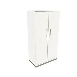 FM Aktenschrank Oldenburg, 4260649680988 weiß 3 Fachböden 80,0 x 44,2 x 151,7 cm