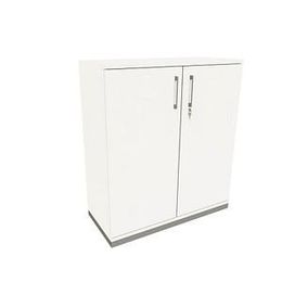 FM Aktenschrank Oldenburg, 4260649680940 weiß 2 Fachböden 100,0 x 44,2 x 113,3 cm