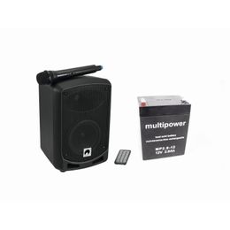Omnitronic Set WAMS-065BT + Akku