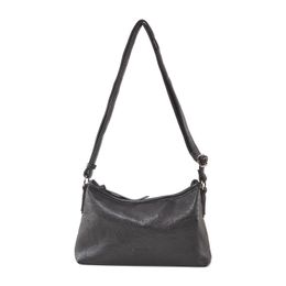 Tom Tailor Denim Damen Evi Schultertasche aus Lederimitat, schwarz, Gr. ONESIZE