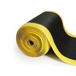 WESEMEYER Anti-Ermüdungsmatte schwarz, gelb 60,0 x 100,0 cm