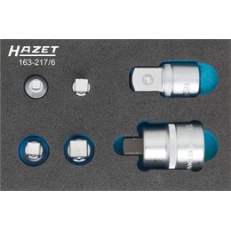Hazet Adapter-Satz Einlage 6-teilig - 163-217/6