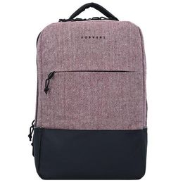 Forvert New Lance Rucksack 40 cm Laptopfach flannel burgundy