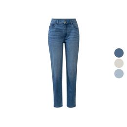 Esmara® Damen Jeans, Mom Fit, mit hoher Leibhöhe