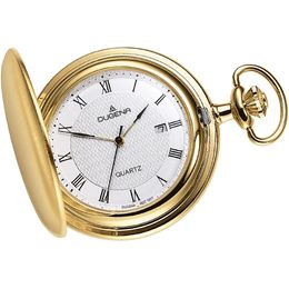 Taschenuhr Dugena "Savonette, 4288033-1" Taschenuhren goldfarben Damen Taschenuhren