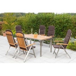 Merxx Garten-Essgruppe Keros, beige|braun