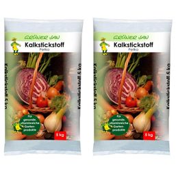 GRÜNER JAN Grüner Jan Spezialdünger 2er Set Kalkstickstoffdünger 5kg Kalk Stickstoff Spezialdünger Nährsto