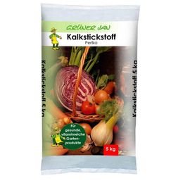 GRÜNER JAN Grüner Jan Spezialdünger Kalkstickstoffdünger 5kg Kalk Stickstoff Spezialdünger Nährstoffdünger