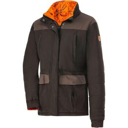 Parforce Active Damen Winter-Wendejacke Sphere Signalorange/Braun (Gr&ouml;&szlig;e: M)