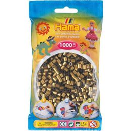 Hama® Bügelperlen Midi - Bronze 1000 Perlen.