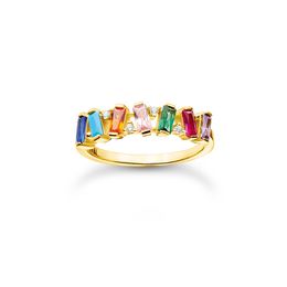 Thomas Sabo Ring bunte Steine gold