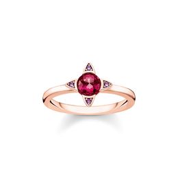 Thomas Sabo Ring farbige Steine roségold