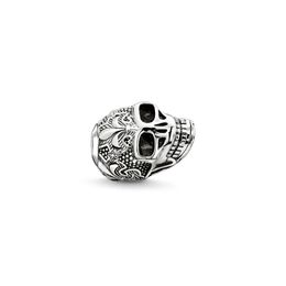 Thomas Sabo Bead Totenkopf mit Lilie