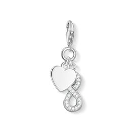 Thomas Sabo Charm-Anhänger Herz mit Infinity