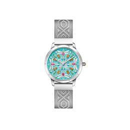 Thomas Sabo Damenuhr Kaleidoskop Libelle silber türkis