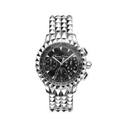 Thomas Sabo Herrenuhr Rebel at Heart Chronograph silber schwarz