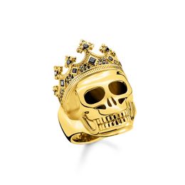 Thomas Sabo Ring Totenkopf König gold