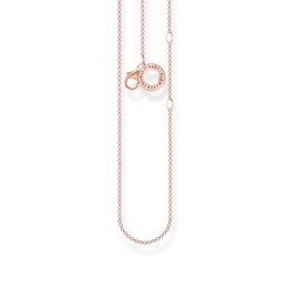 Thomas Sabo Charm-Kette roségold Stärke 1 mm