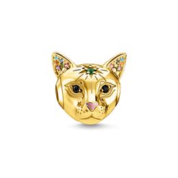 Thomas Sabo Bead Katze gold