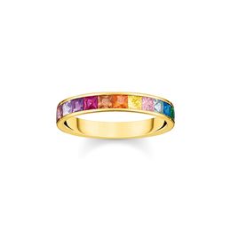 Thomas Sabo Ring bunte Steine gold