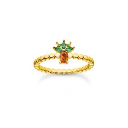 Thomas Sabo Ring Ananas gold