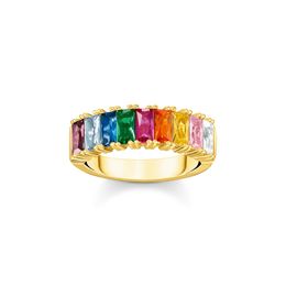 Thomas Sabo Ring bunte Steine gold