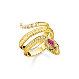 Thomas Sabo Ring Schlange gold